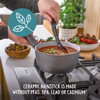 Earth Pan Ceramic Non-Stick Cookware | PFOA Free Pans | Prestige UK