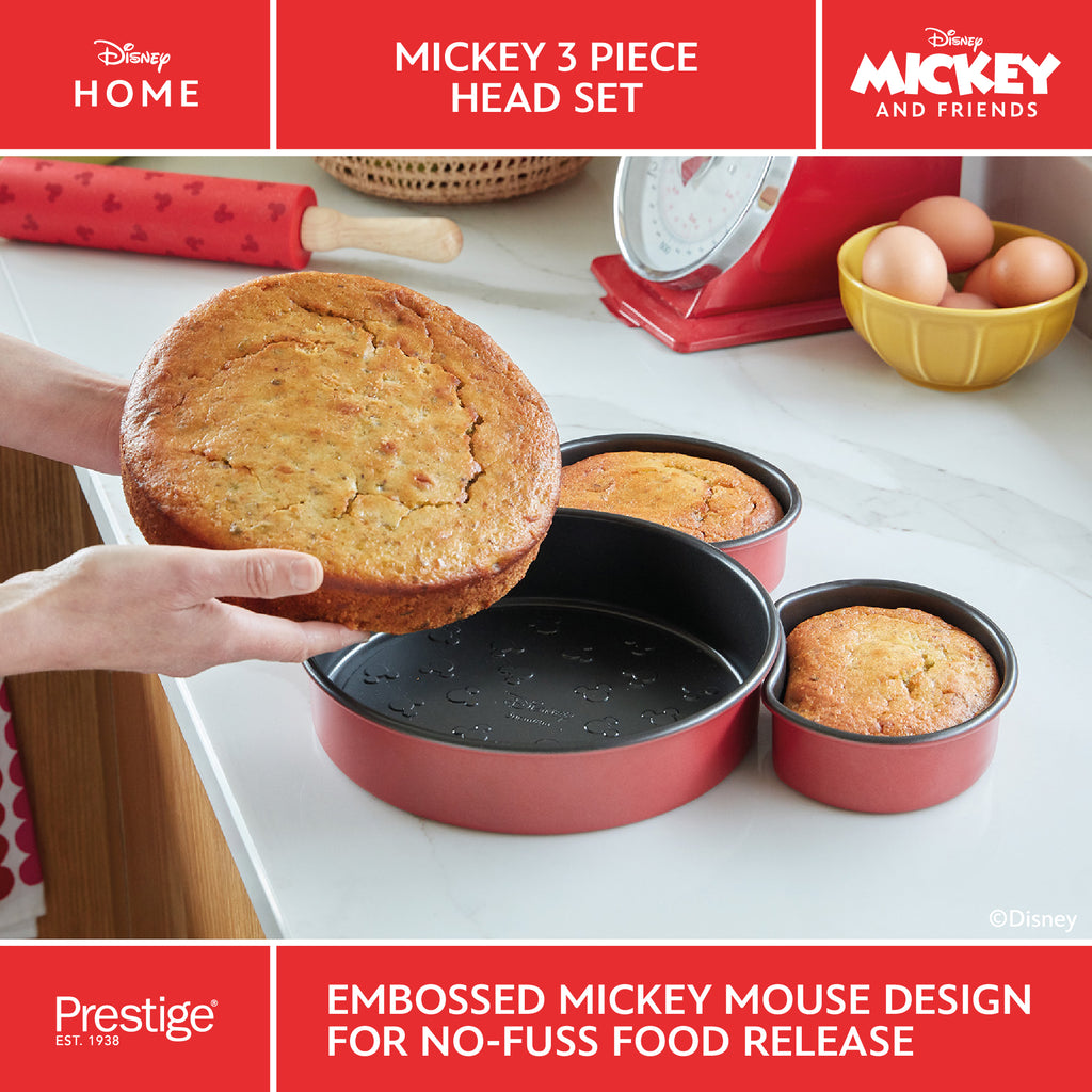 Disney Bake with Mickey Cake Bakeware Set | Prestige