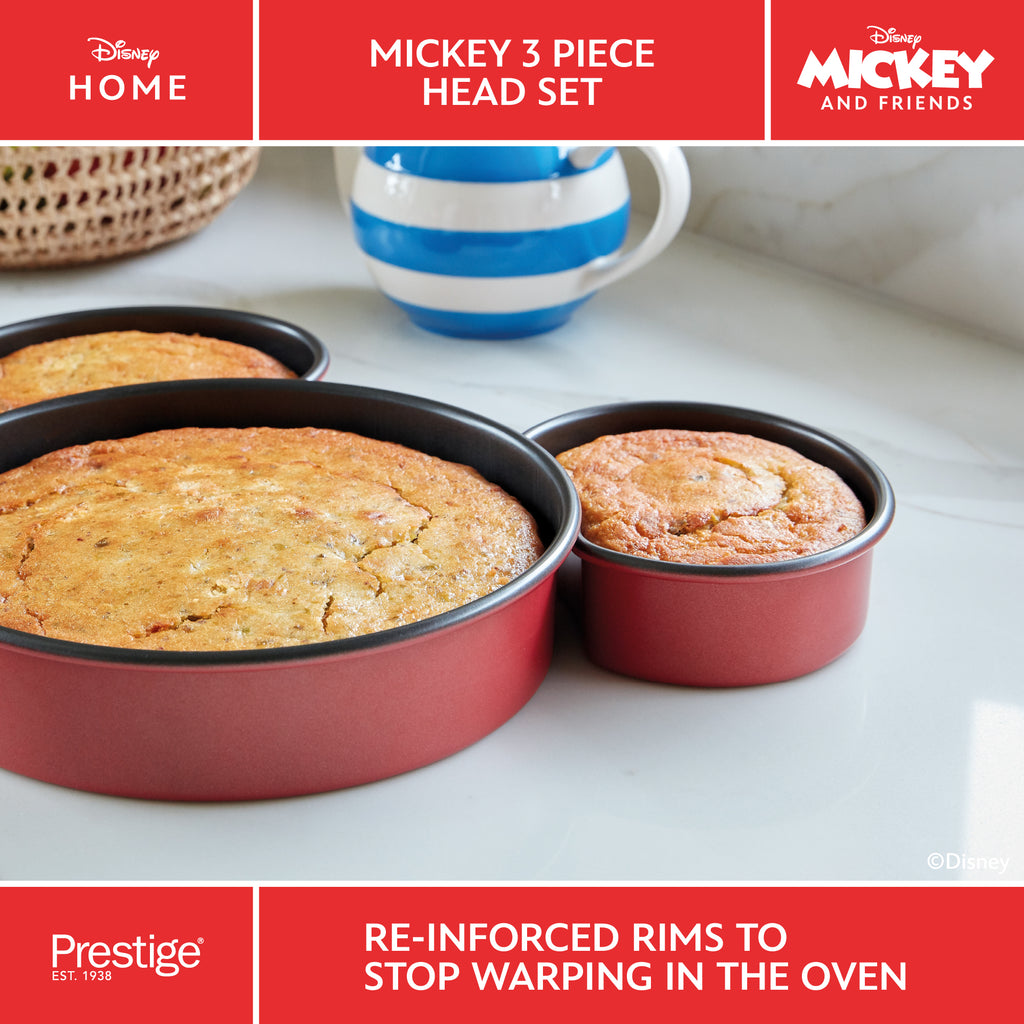 Disney Bake with Mickey Cake Bakeware Set | Prestige