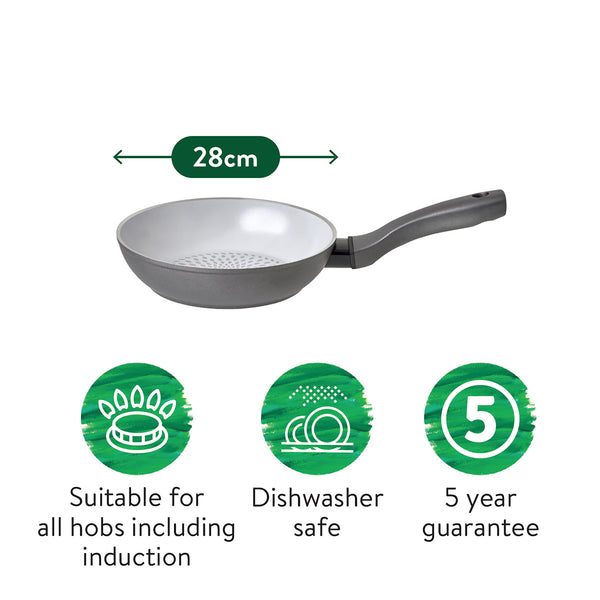Earth Pan | Best Eco Frying Pan | PFOA & Toxin-Free Non-Stick | Prestige UK
